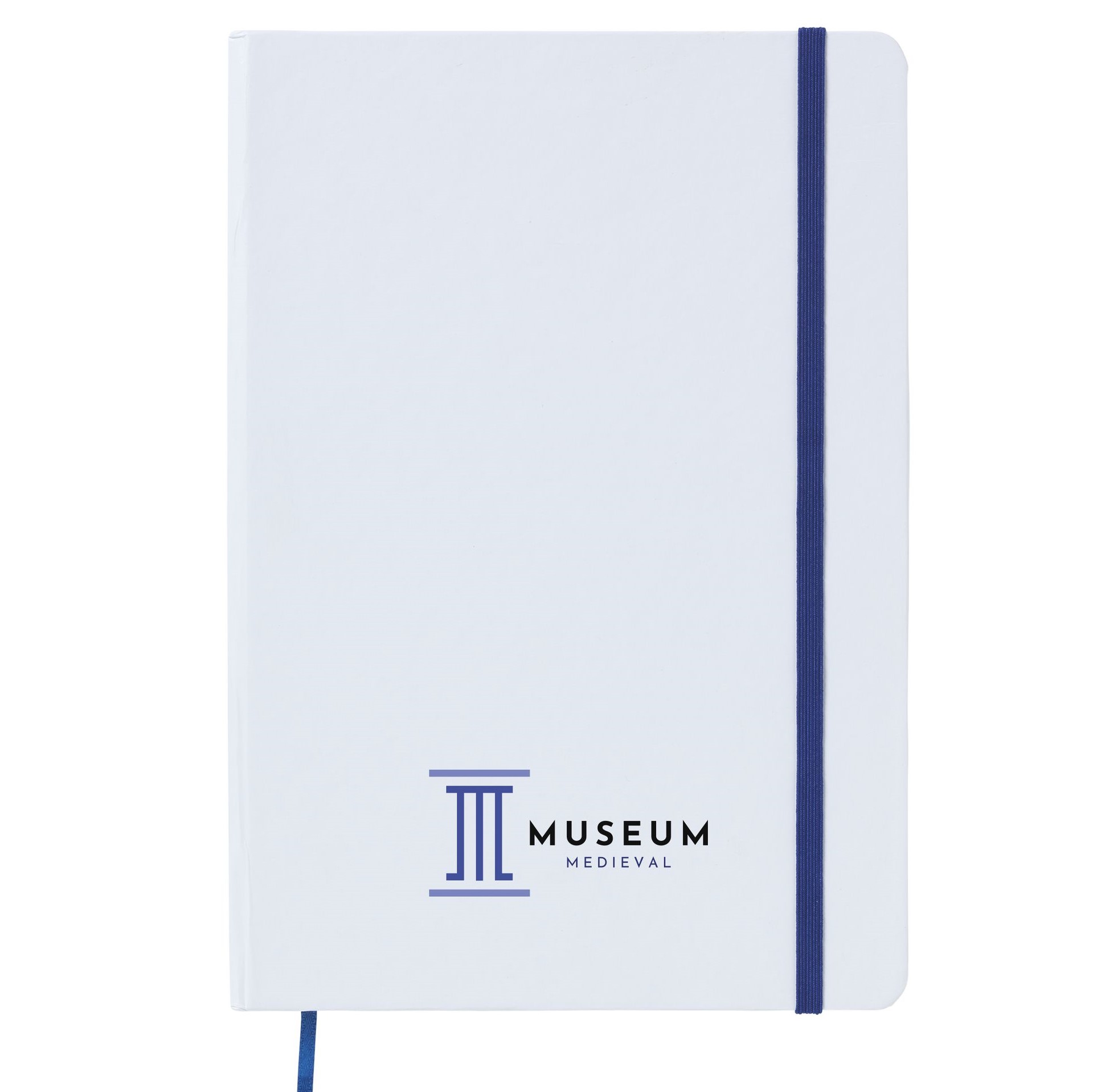 A5 White Notebooks - Purple Moon 1