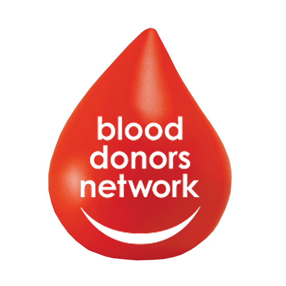 Blood Drop Stress Ball - Purple Moon 1