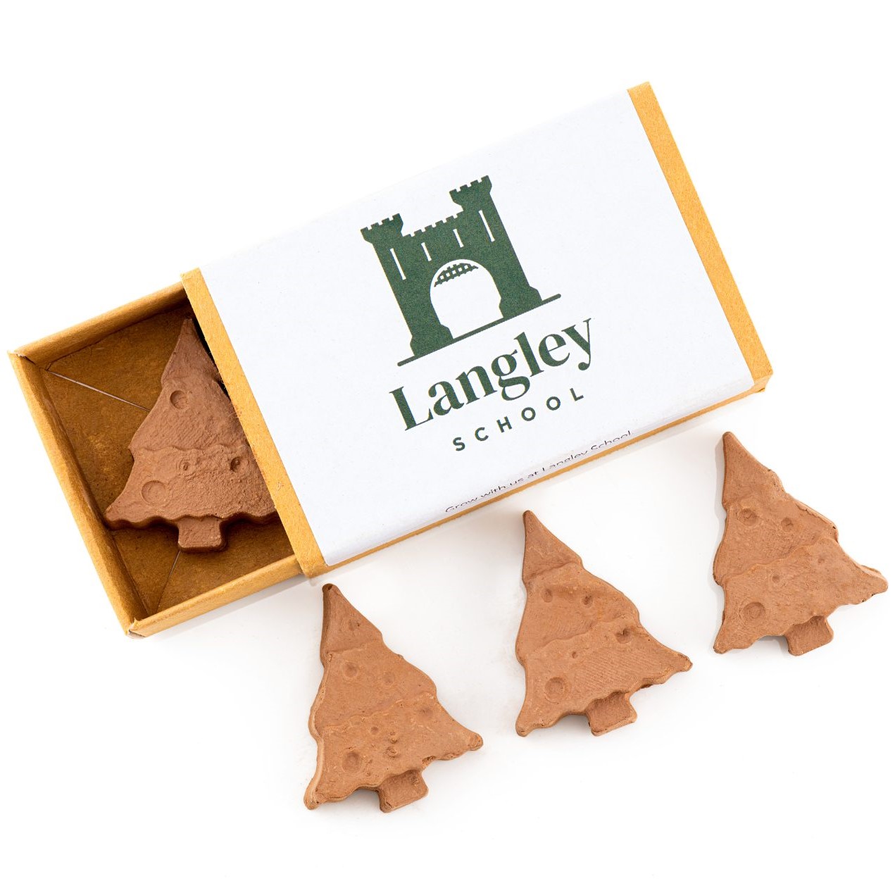 Christmas Tree-Shaped Seed Bombs | Branded Christmas Gifts