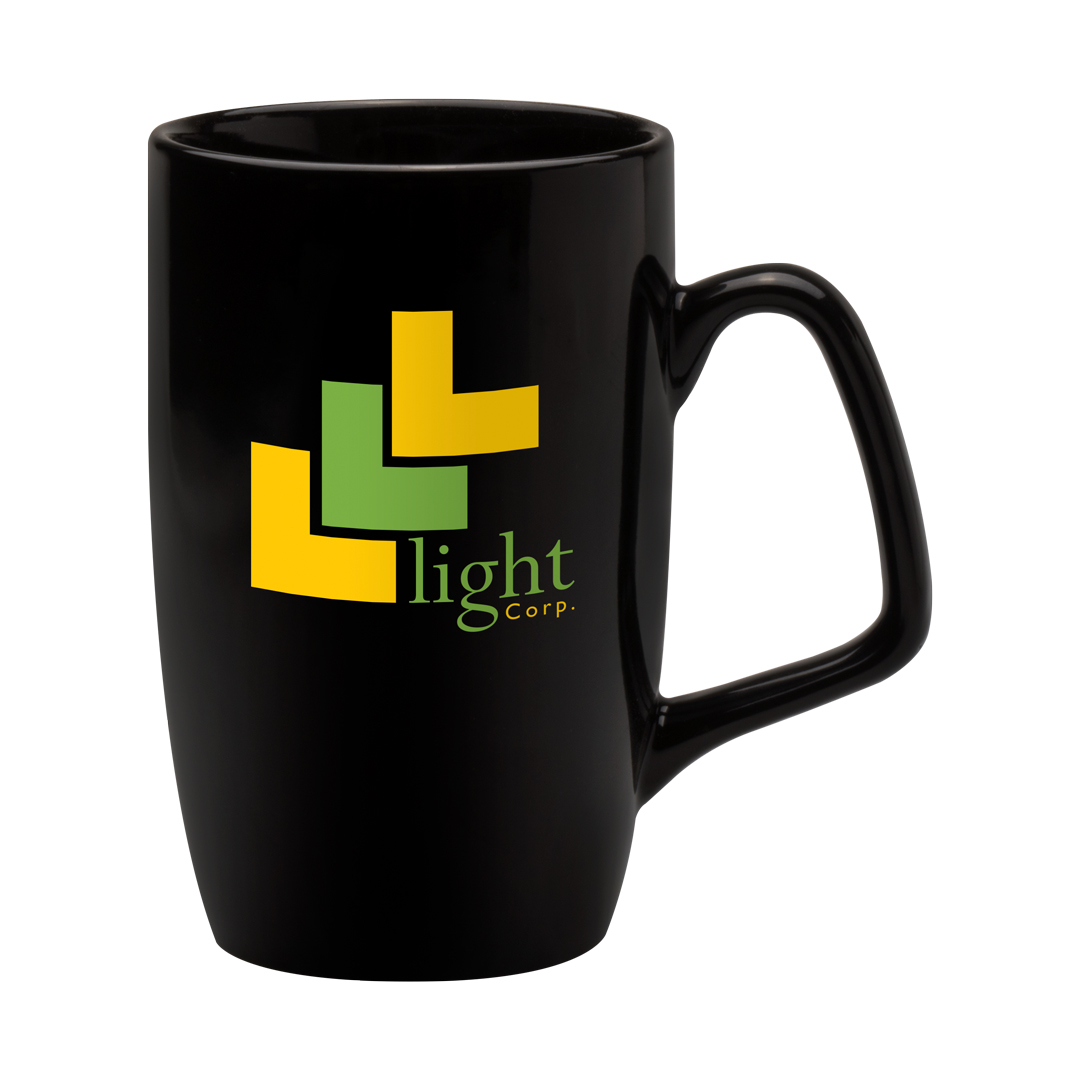 Corporate Mug - Black - Purple Moon 1
