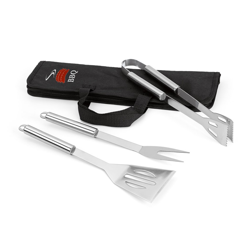 Stainless Steel BBQ Set - Purple Moon 1