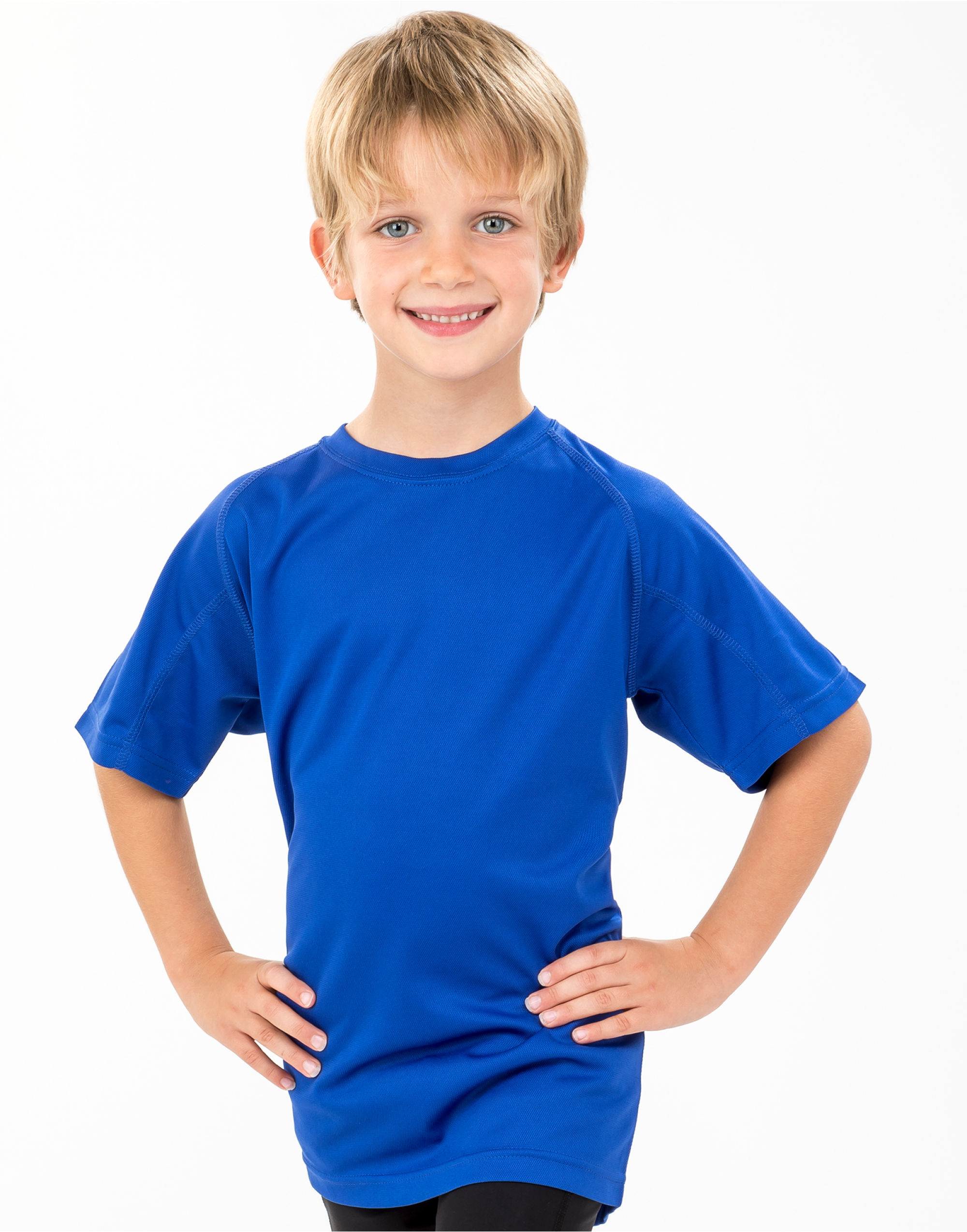 Spiro Kid's Performance T-Shirt - Purple Moon